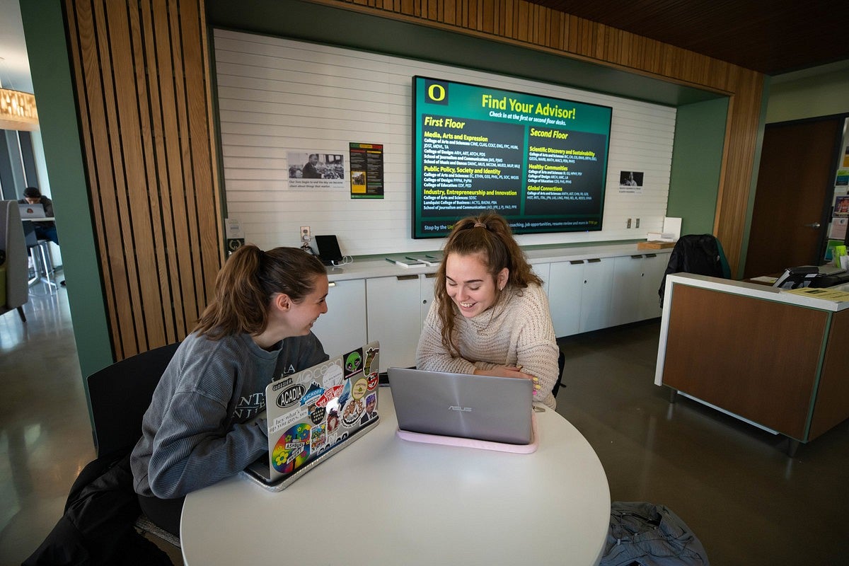 Connect with Advisors | UO Academic Advising